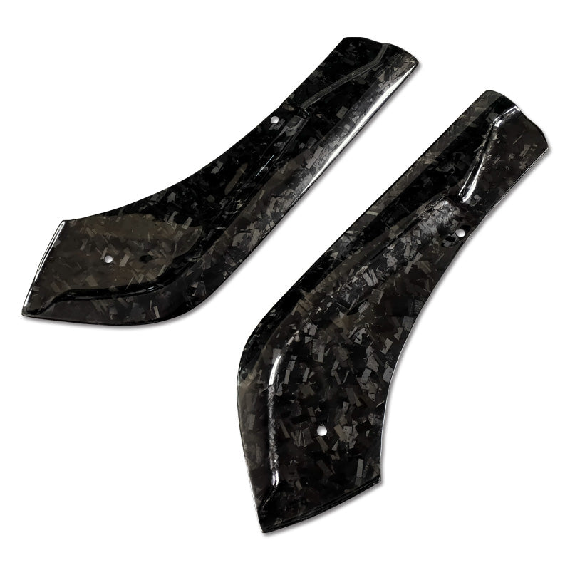 JDMuscle Tanso Carbon Fiber AT Style Rear Spats for 2020+ Toyota Supra ...