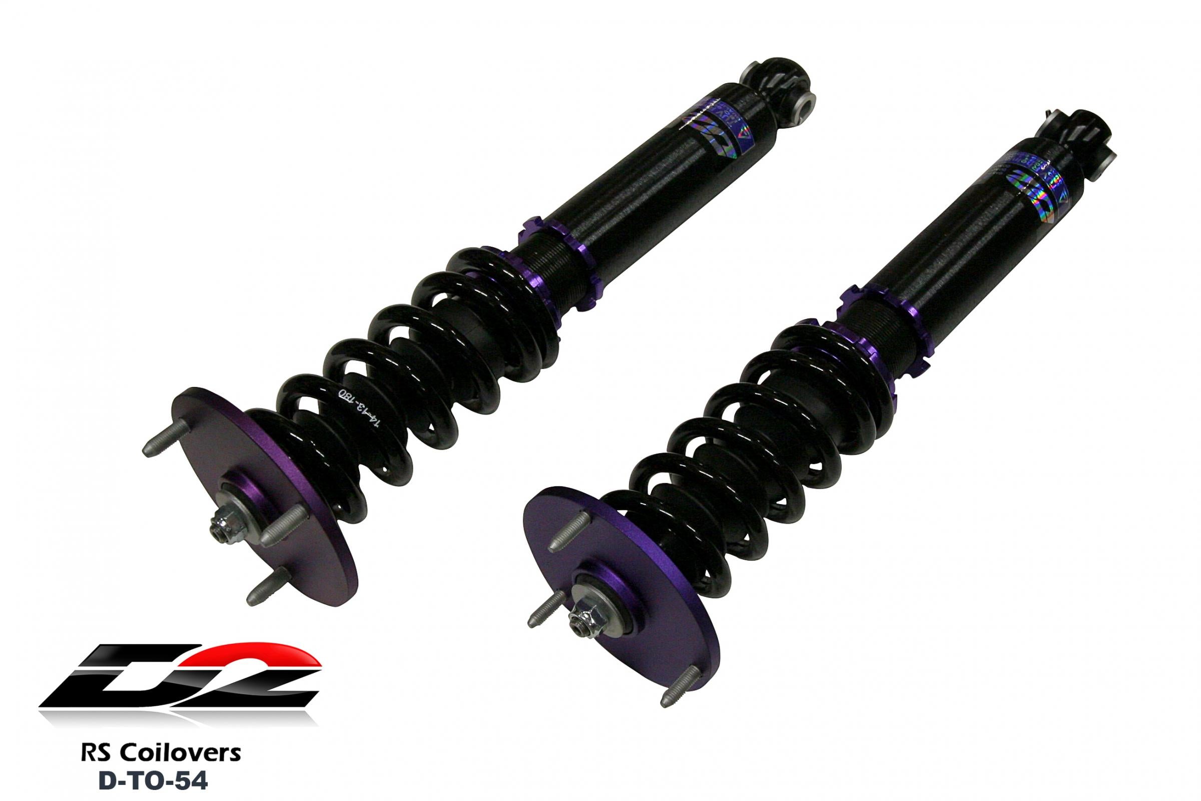D2 Racing RS Coilovers 86-92 Toyota Supra | Graveyard Performance