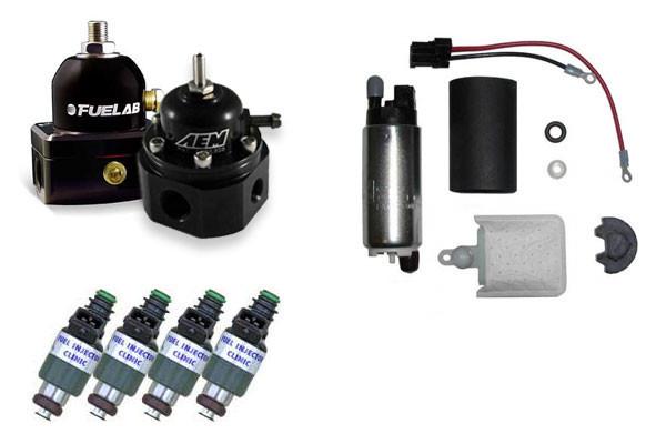 The MAP 550whp E85 DSM Fuel System (5001-1gFwdDW-AEM/FPR)
